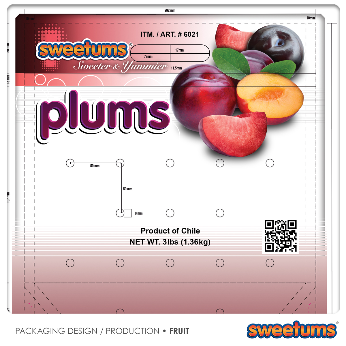Kopke - Sweetums - Packaging Design for Fruit