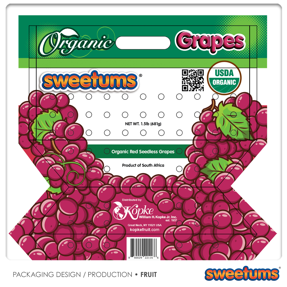 Kopke - Sweetums - Packaging Design for Fruit